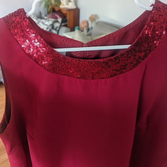 Lanting | Dresses | Red Lan Ting Mother Of The Bride Dress | Poshmark